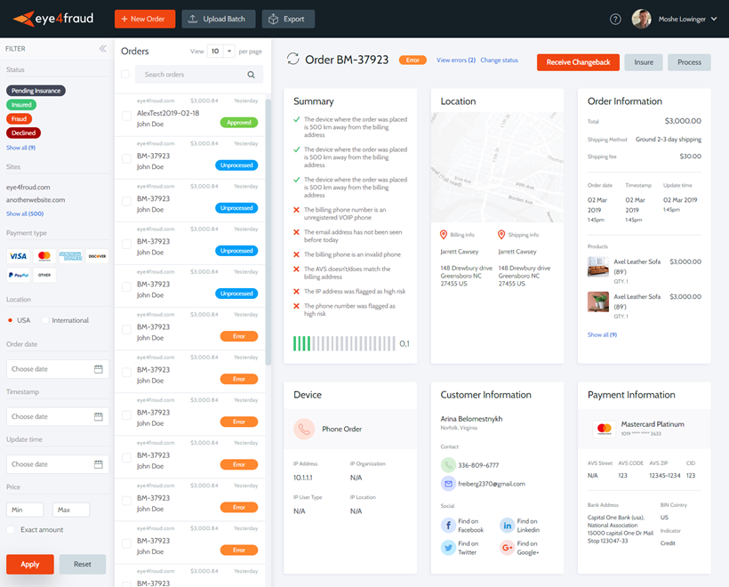Behind Digital Walls: 27 Best Fraud Detection Software Picks for 2024 ...