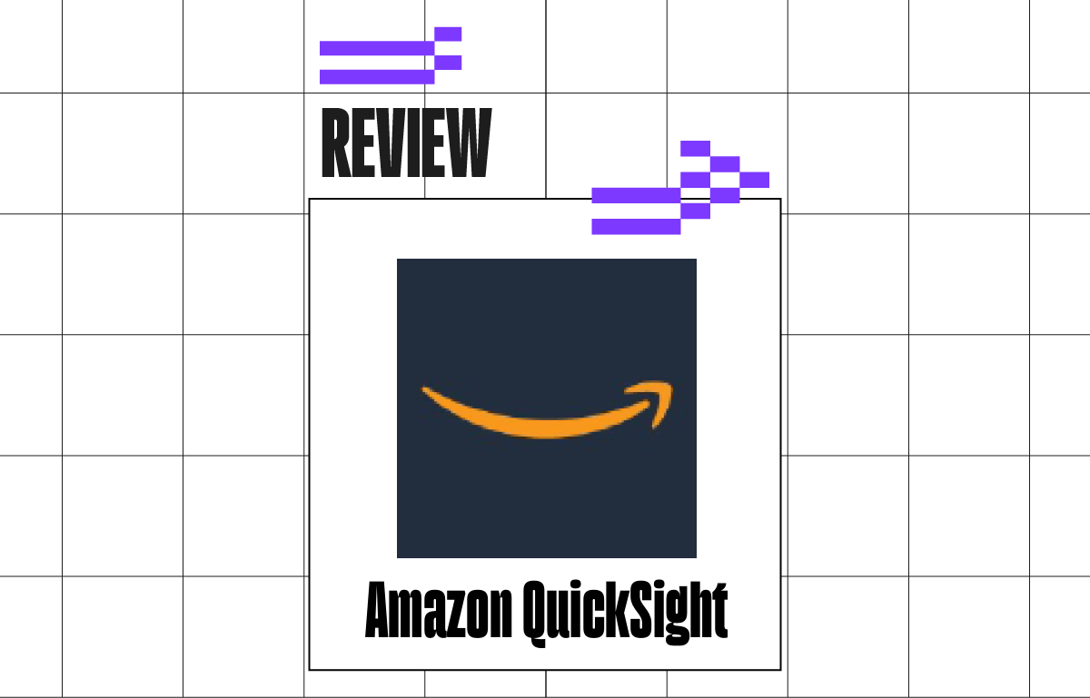Amazon QuickSight Review: Pros, Cons, Features, and Pricing