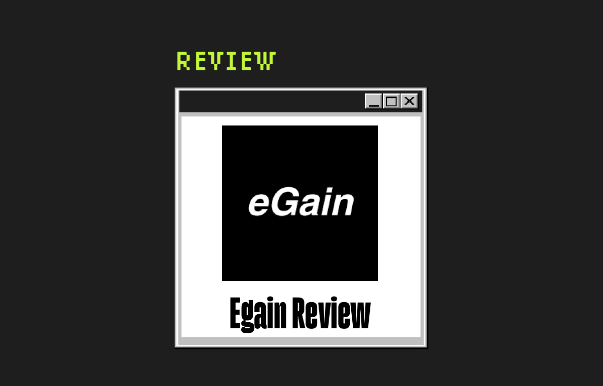 eGain Review: Pros, Cons, Features, and Pricing